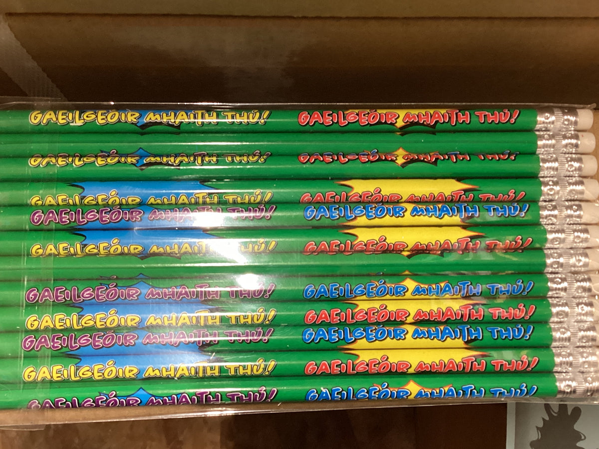 Irish Reward Pencils | Tír na nÓg School Supplies